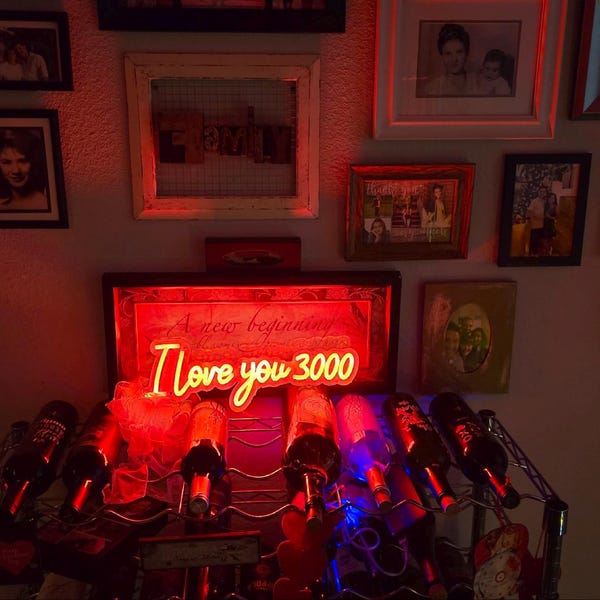 To Infinity and Beyond Neon Sign Custom Neon Sign Bedroom Led Light ...