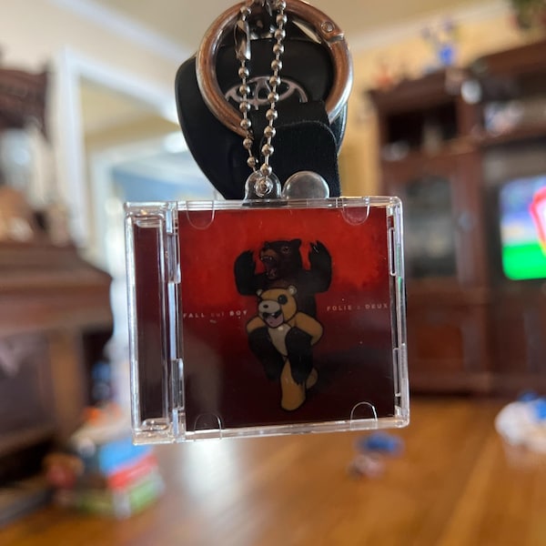 Custom Mini Album CD Keychain With NFC – Play Your Favorite Music ...