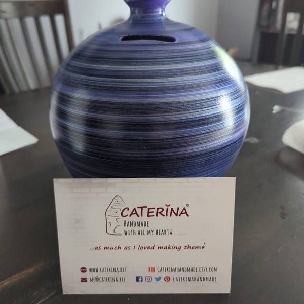 Piggy Bank Caterina, Wedding Money Pot, Adult Breakable Bank, Money Pot ...