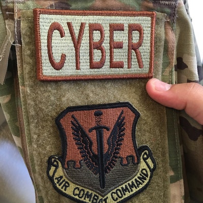 CYBER Duty Identifier Tab / Patch - Etsy