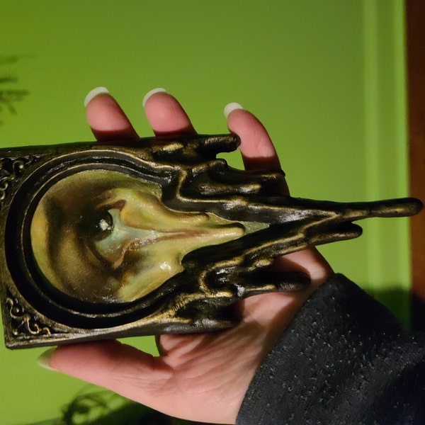 Small Liquid Painting L Handmade Frame L Gold Frame L Vintage I Made to ...