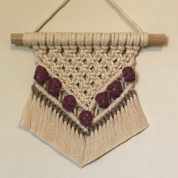 Macrame Owl Pattern PDF Tutorial Instant Download DIY Macrame Wall ...