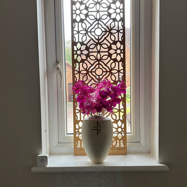 Art Deco Trellis Decorative Screen for Radiator Cabinets Laser-cut ...