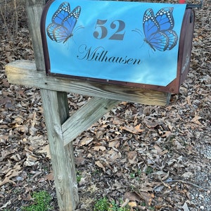 Thin Red Line Firefighter's Mailbox Wrap Mailbox Cover - Etsy