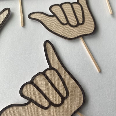 Shaka Sign SVG Shaka Hawaii SVG Hang Loose SVG Digital Download ...