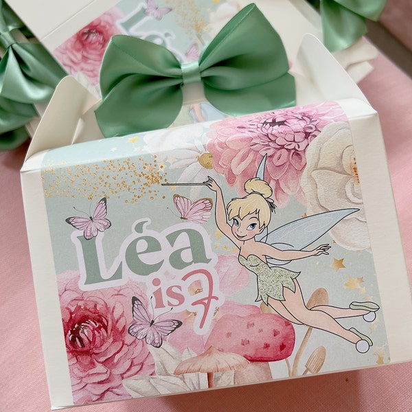 Birthday Party Activity Box | TINKERBELL BUTTERFLY | Childrens Gift ...
