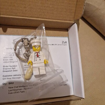 Toystory Buzz Lightyear Minifigure with Plain White Torso Legs Keychain ...
