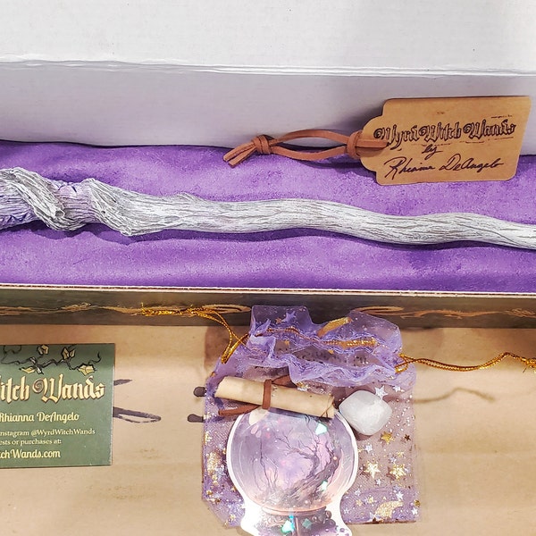 Magic Wand - Amethyst Fairy Hut Wand - Wyrd Witch Wands - Etsy