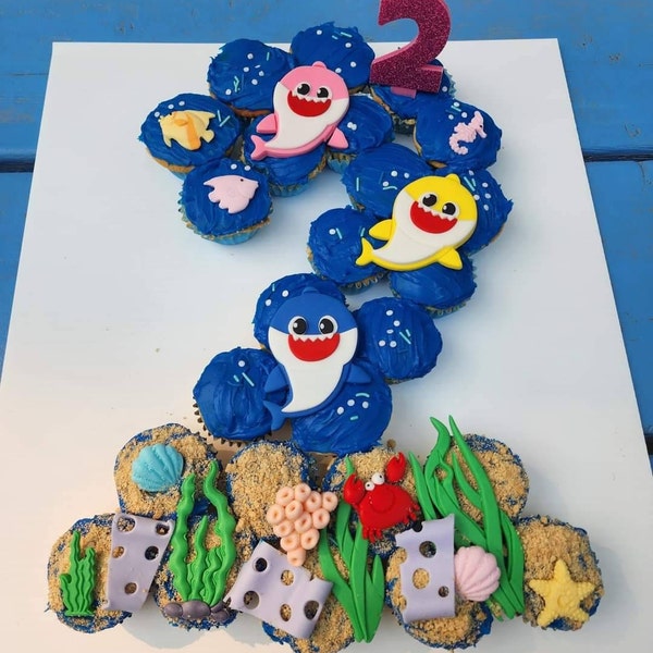 Fondant Tropical Fish Cake Topper,under the Sea,sea Turtle,whale ...