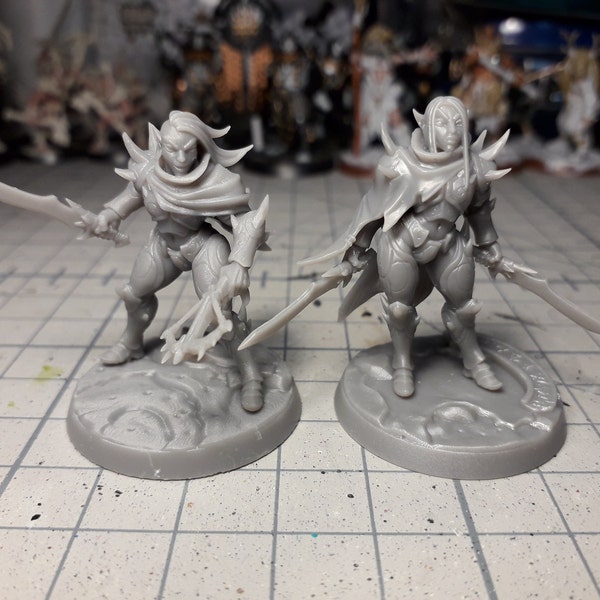 Undying Flying Lord Ghamak Resin Miniatures for Tabletop Dnd Frostgrave ...