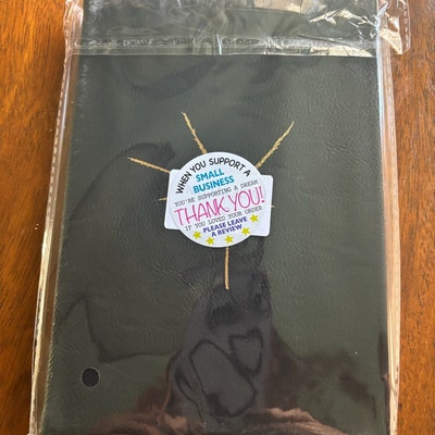 Custom Initial Coaster Set, 6 Piece Coaster Set, Vegan Leather Coaster ...