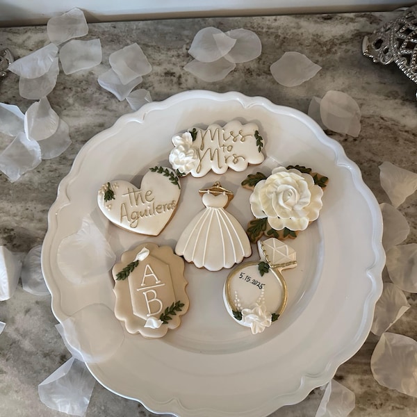 Red Rose Sugar Cookies – Handmade Organic Royal Icing Cookies for ...