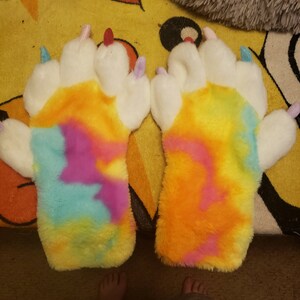 PDF TEMPLATE: Fursuit 5 Finger Paws Digital Download - Etsy