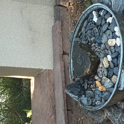 Fountain Basin Bird Bath Fountain Rock Garden Bird Bath Rock Garden ...