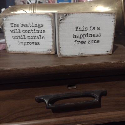 Co-workers Sign Freestanding Block Sign With Free - Etsy