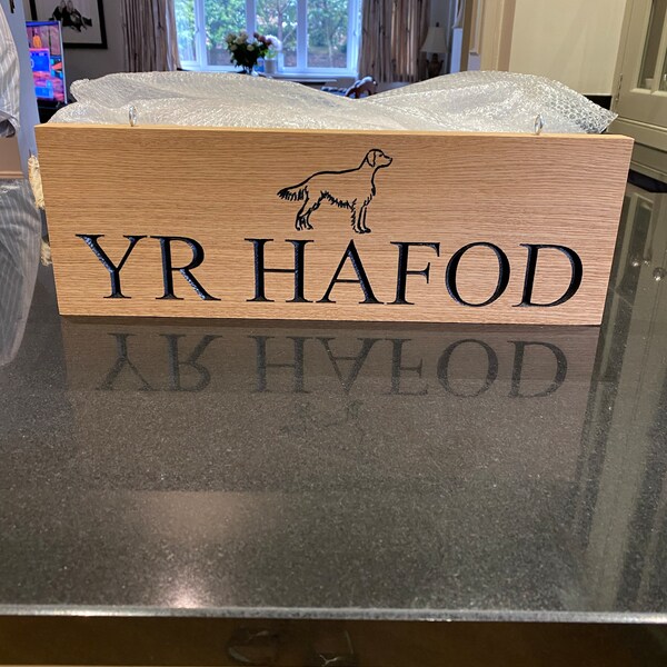 Custom Oak House Signs - Etsy UK