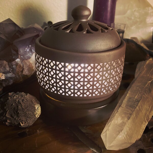 Electric Incense Burners Agarwood Burner Essential Oil Burner Electric ...