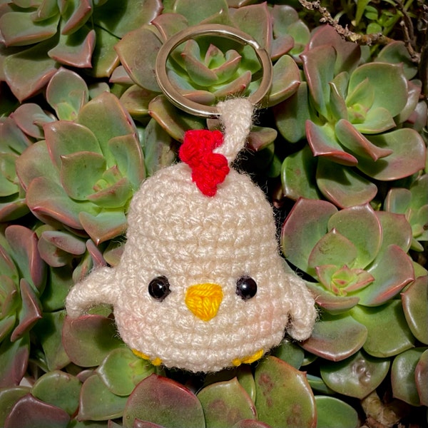 Crochet Chicken Fidget Toy Pattern, DIY Amigurumi Bird Tutorial ...