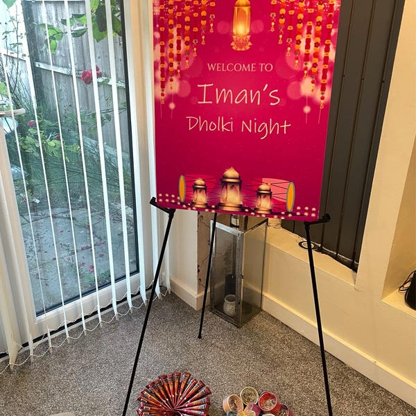 RED ROSES Welcome Sign, Printed Sign A1 A2 A3 A4, Welcome Sign Order of ...