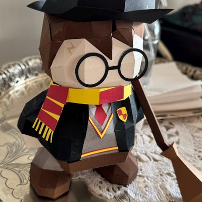 DIY Robin, Handmade Doll, Papercraft Figures, PDF Template, Decorative ...