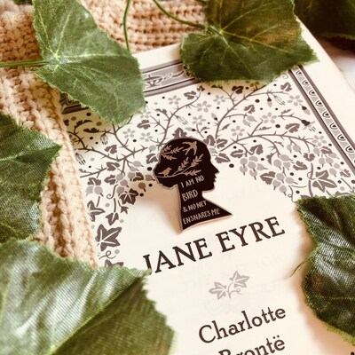 Jane Eyre Enamel Pin Gothic Literature Collection Charlotte Bronte ...