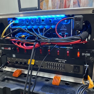 Improved Rack Ears pair, Recess OR Flush Mount With Ventilation Grid ...