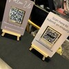 Mini QR Code Social Media Display Sign Facebook, Instagram, Business ...