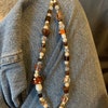 Brown Crystal Mushroom Phone Charm Strap - Etsy