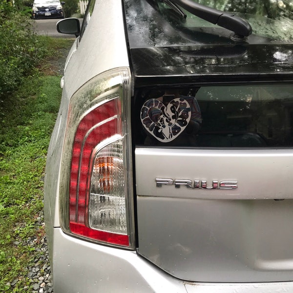 Ball Python Vinyl Decal - Etsy