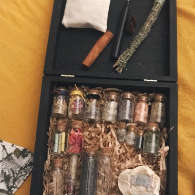 Beginner Witch Box, Witchcraft Starter Kit, Magic Spell Box - Etsy Canada