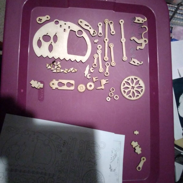 Swinging Monkey Automata Laser Cutting Plans Svg Dxf - Etsy