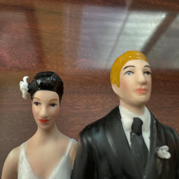 Personalized Wedding Cake Topper - Funny Bride and Groom - Weddings ...