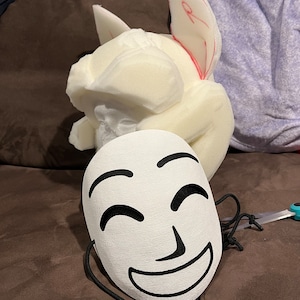 Custom Design Blank Face Plate Round Resin Mask Masks Made to Order - Etsy