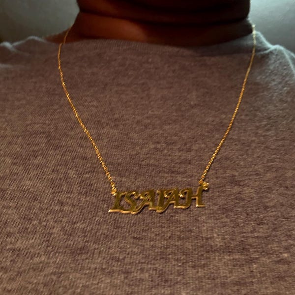 14K Solid Gold Lawyer Medallion Necklace, Personalized Law Scales of ...