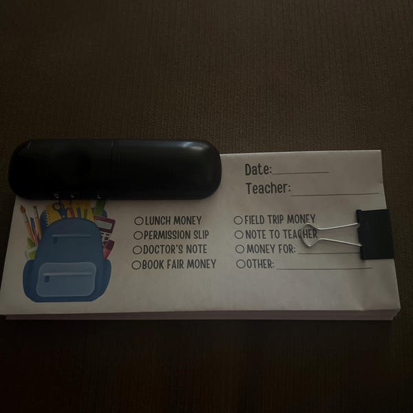 Custom Back to School Envelopes, Student School Envelopes, Kids ...