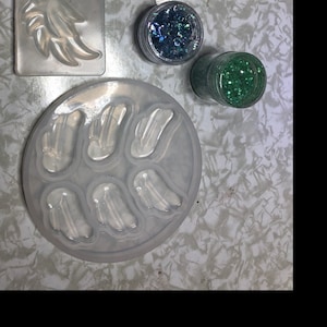Wing resin moldmoldresin moldwing moldclay molduv resin | Etsy