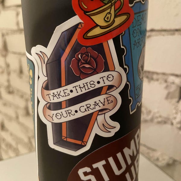 Fall Out Boy Sticker | Fall Out Boy Lyric Sticker | Water Resistant ...