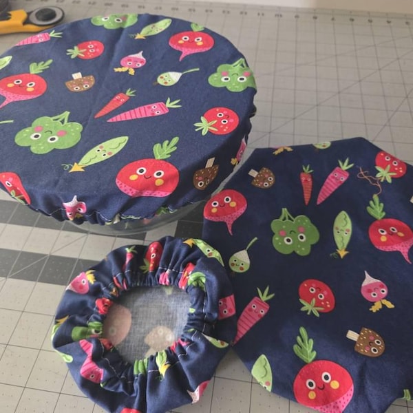 PDF Pattern for Elastic Bowl Covers | Sewing Pattern and Tutorial for ...