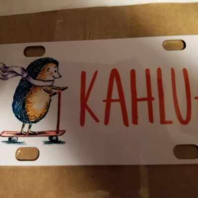 Personalized Hedgehog Name Plate / Hedgehog Sign / Cage Accessory ...