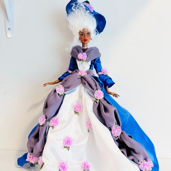 Historical Dress in the Style of Bridgerton for 16" Tonner Dolls Cami ...