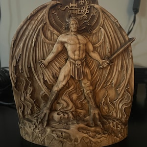 Asmodeus, Greek Statue, Asmoday, Asmodeus Statue Greek Mythology Demon ...