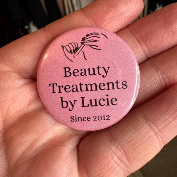 Custom Printed Badges - Lots of Sizes and Quantities - Any Text, Photo ...