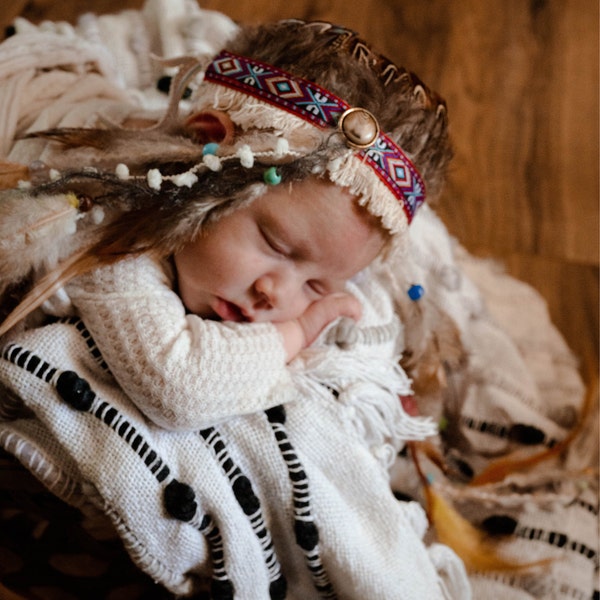 Native American Indian Inspired Props, Feather Crowns, Headdress ...