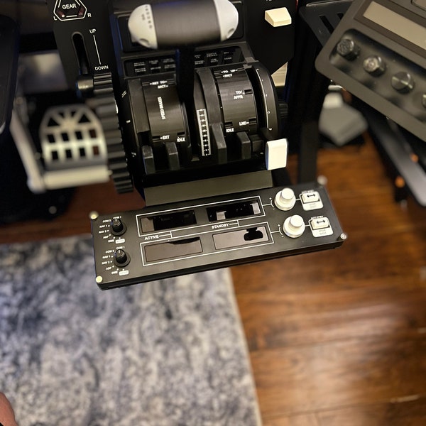 Logitech/saitek Panel Under Mount for Honeycomb Bravo Throttle - Etsy