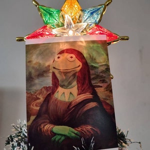 Mona Lisa Kermit the Frog Muppets Fine Art Print - Etsy Australia