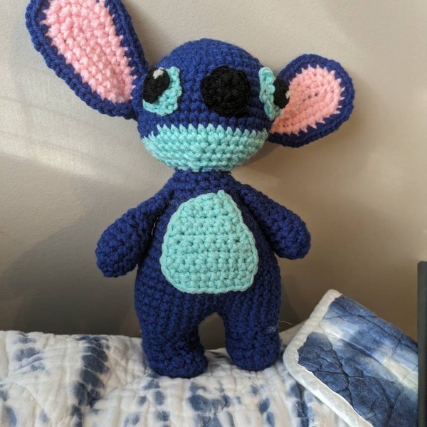 Crochet Blue Alien Pattern, Koala Crochet , Plush Toy, English and ...