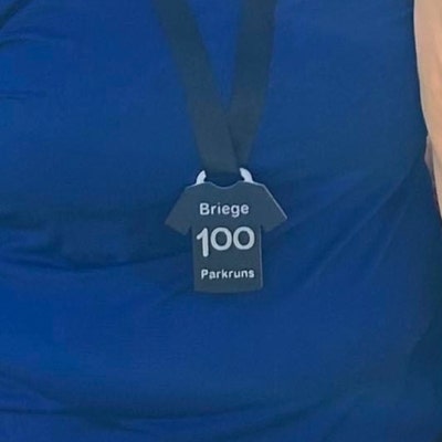Parkrun Milestone Medal With Colour-coded Ribbon and Name, Parkrun Gift ...
