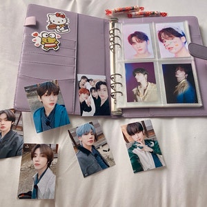 A5 Kpop Photocard Binder Custom Deco K-pop Collect Book - Etsy