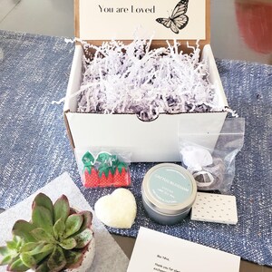 Sending PEACE LOVE & COMFORT Sending Comfort Gift Box - Etsy