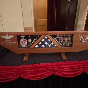 USCG Surfman Shadow Box Display - Etsy